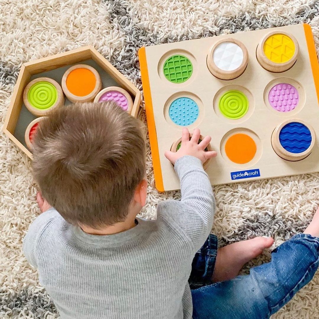 Guidecraft Tactile Search and Match – Petit Bubs