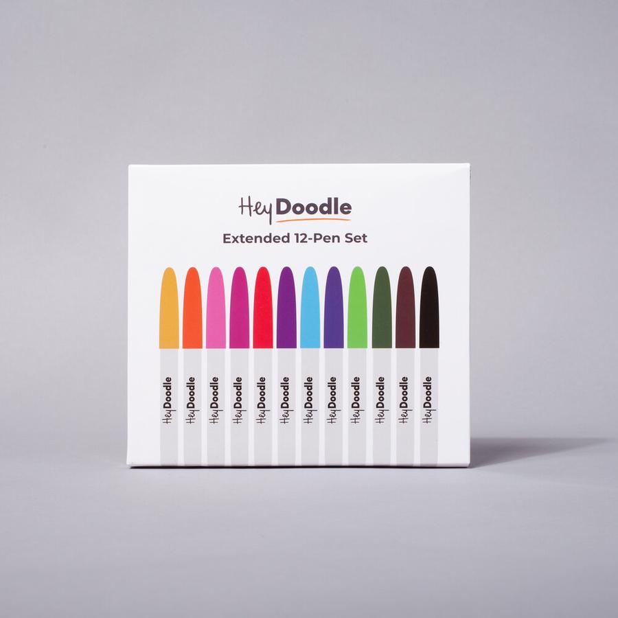 HeyDoodle Extended Pens Set – Petit Bubs